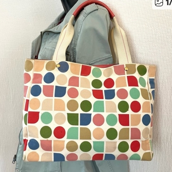kate spade | Bags | Kate Spade Canvas Geometric Print Tote | Poshmark